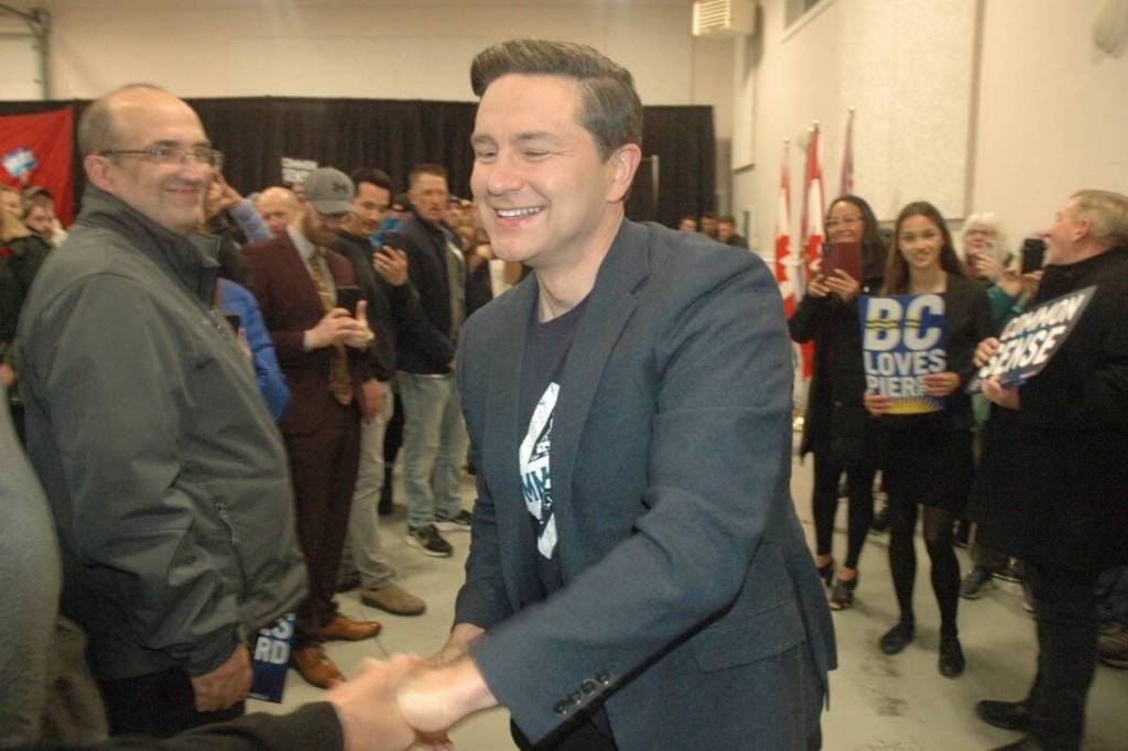 Cowichan visit by Pierre Poilievre draws huge crowd at rally ...